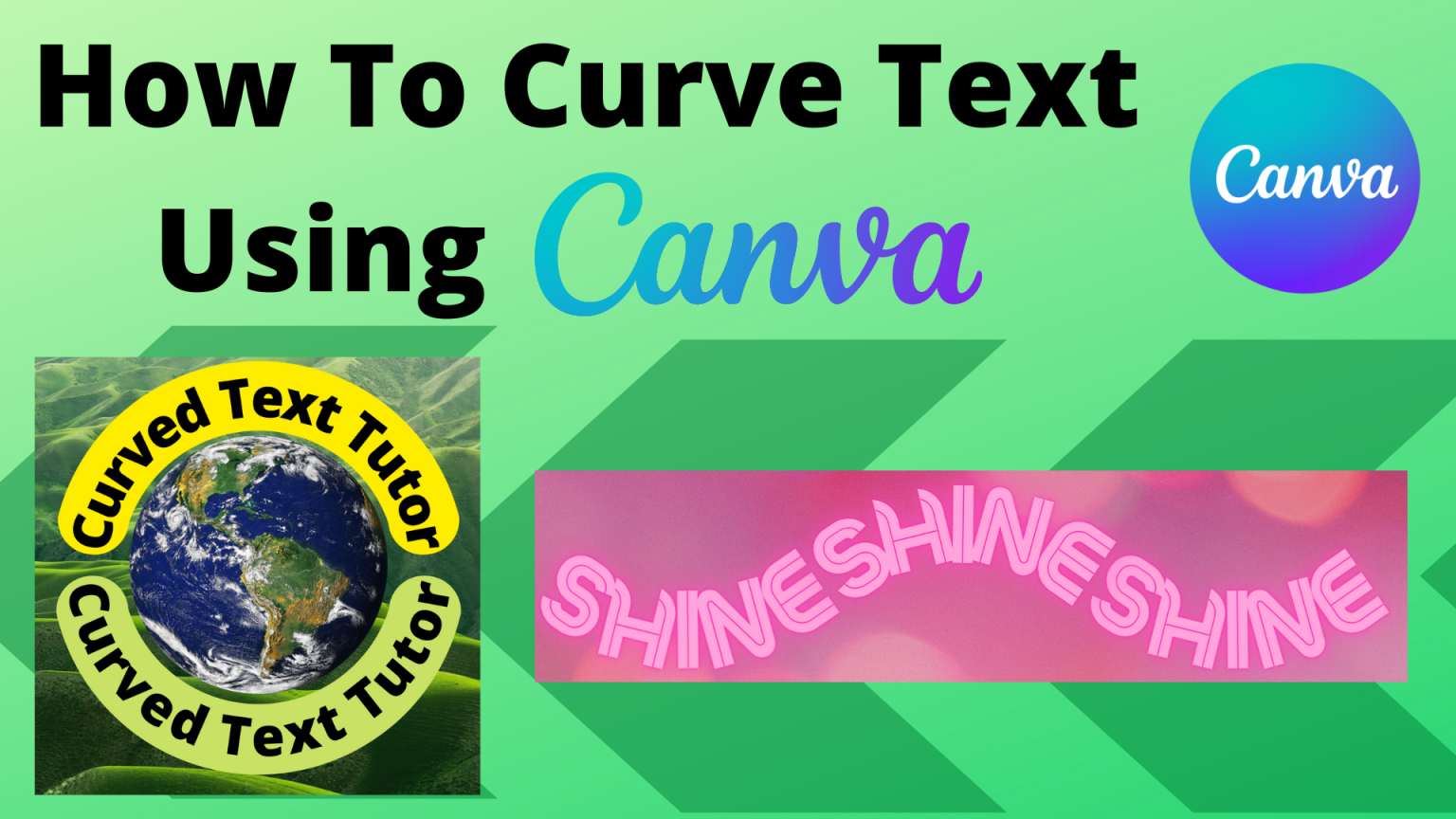 How To Curve Text Using Canva - TopicMentor.com