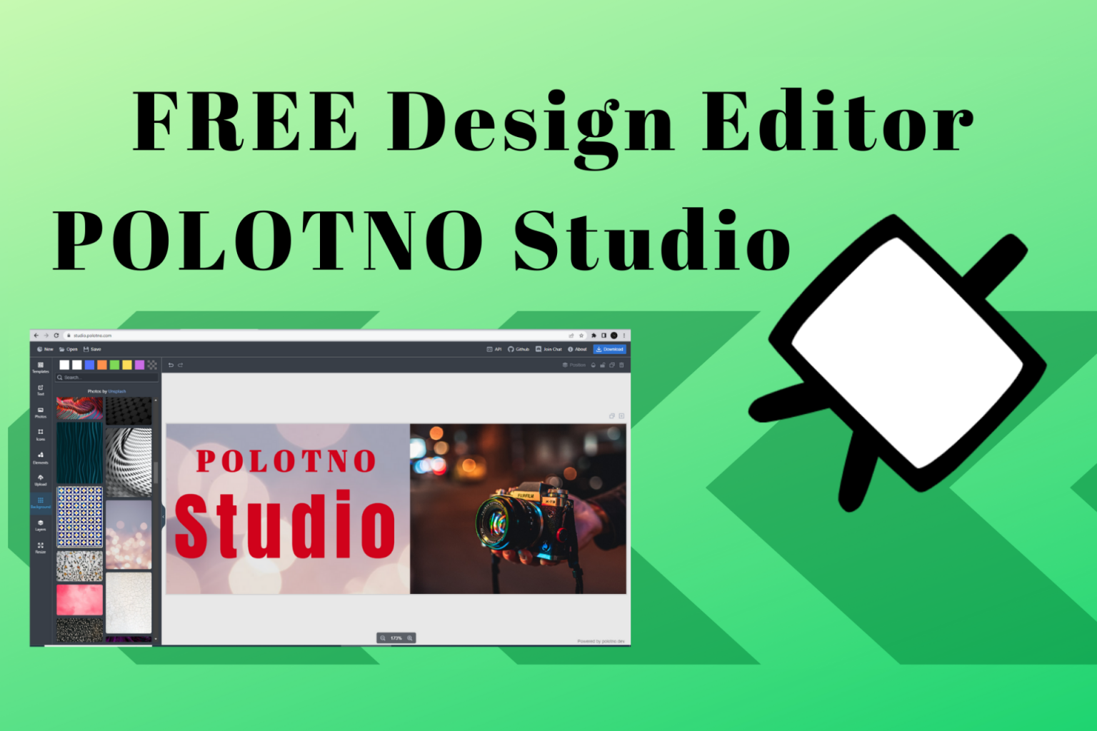 Polotno Studio Free Design Editor | Alternative To Free Canva ...